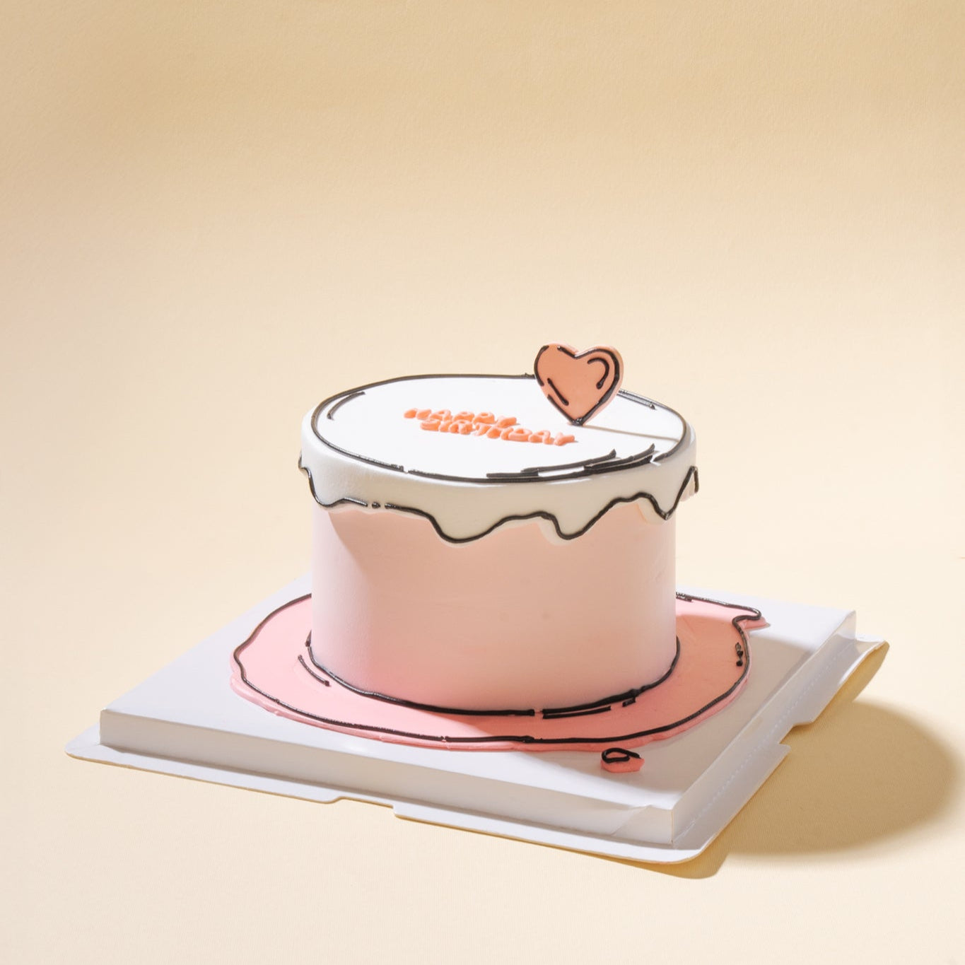 3D Cartoon Custom Cake 6 Inch – ButterJoy