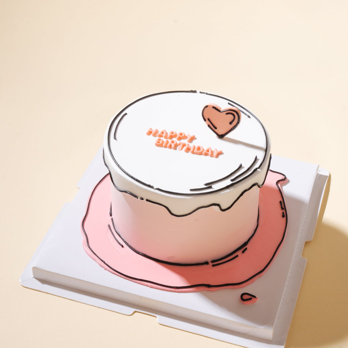 3D Cartoon Custom Cake 6 Inch – ButterJoy