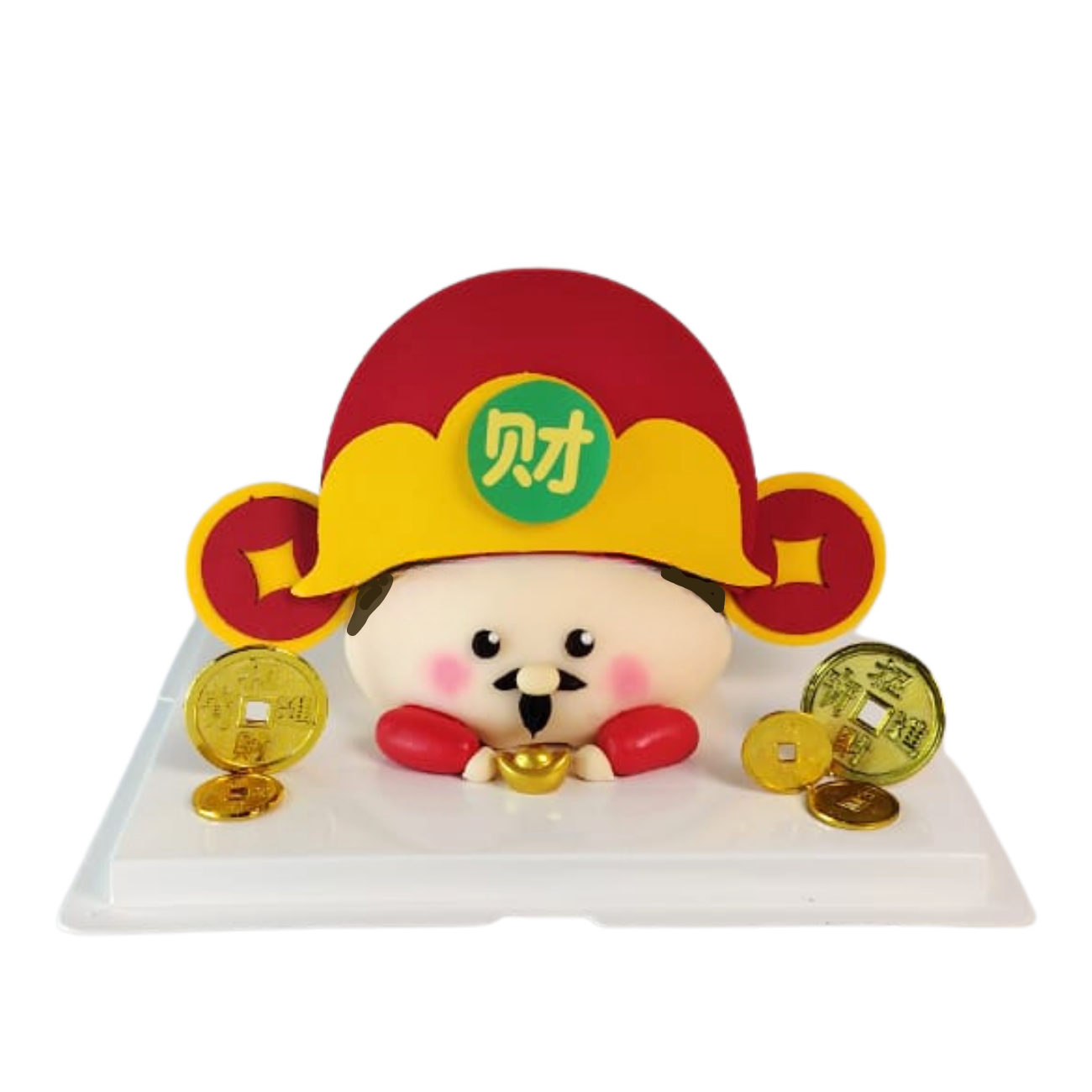 Choi Shen Mochi Cake 4.5Inch - Pistachio Chocolate – ButterJoy