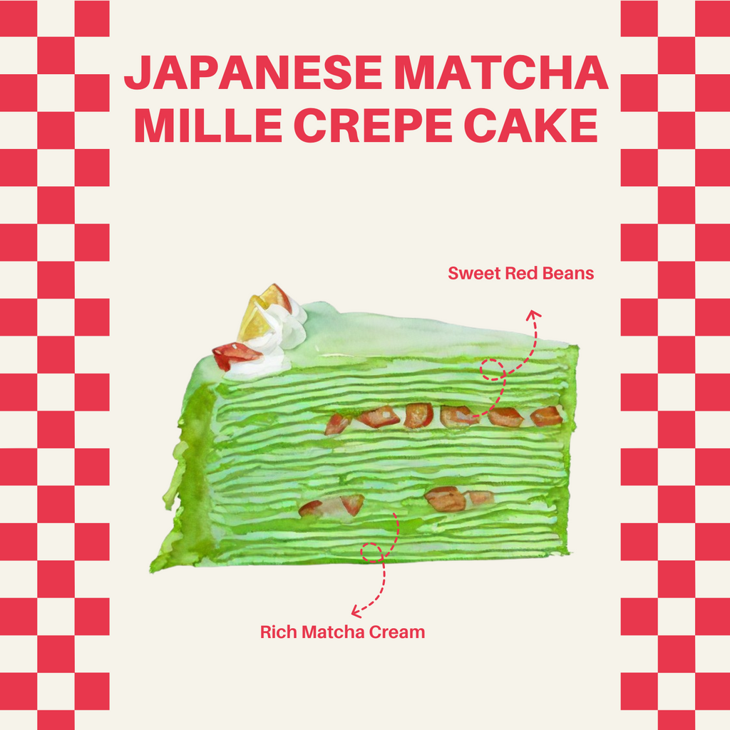 Best Japanese Matcha Mille Crepe Cake Near Me in KL & Malaysia – Order ...