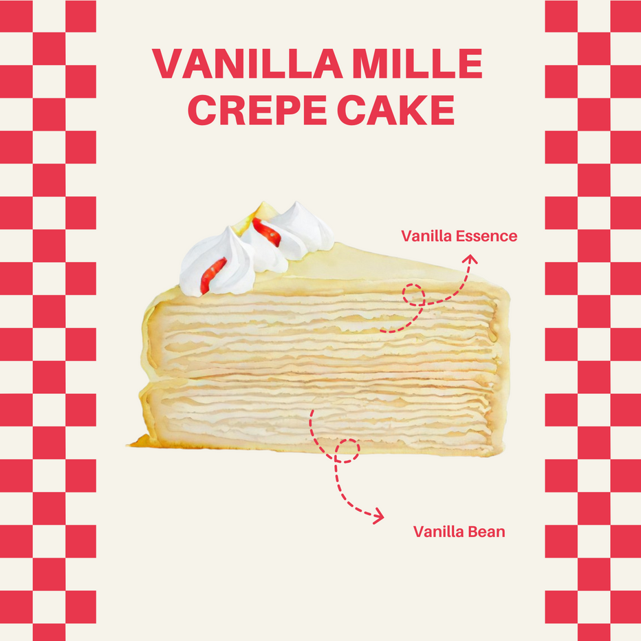 Best Vanilla Crepe Cakes Near Me in KL & Malaysia – Order from ButterJoy