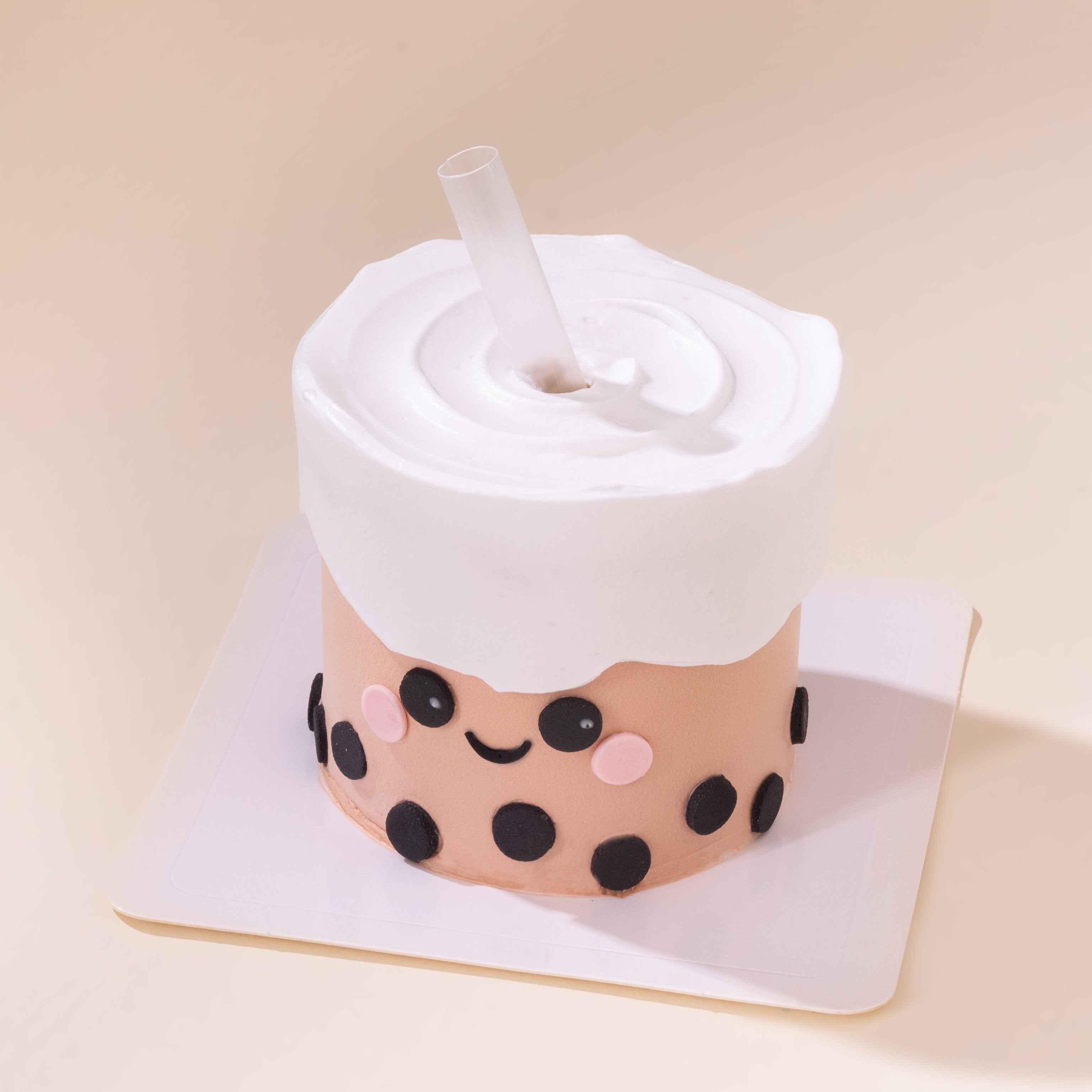 Milk Tea Bottle Cartoon Design Cake 3-Inch | Same-Day Delivery ...